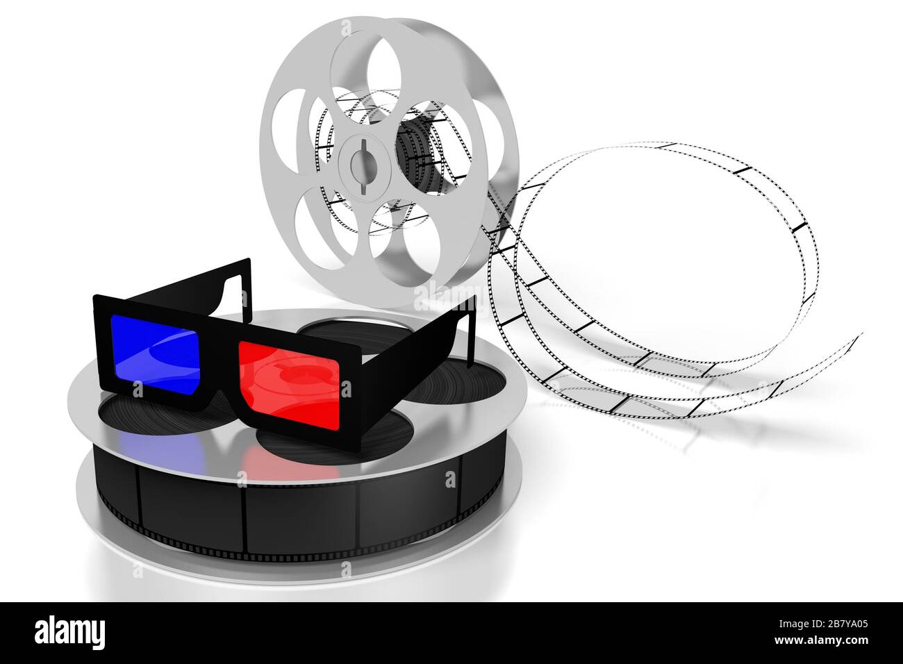 3D movies, movie theater, cinema concept Stock Photo - Alamy