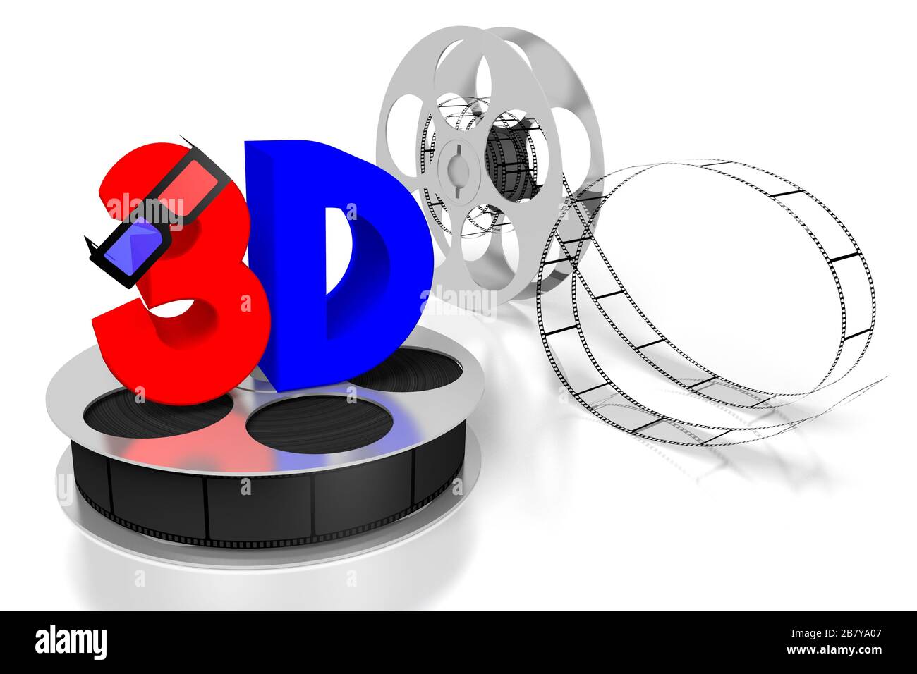 3D movies concept Stock Photo - Alamy