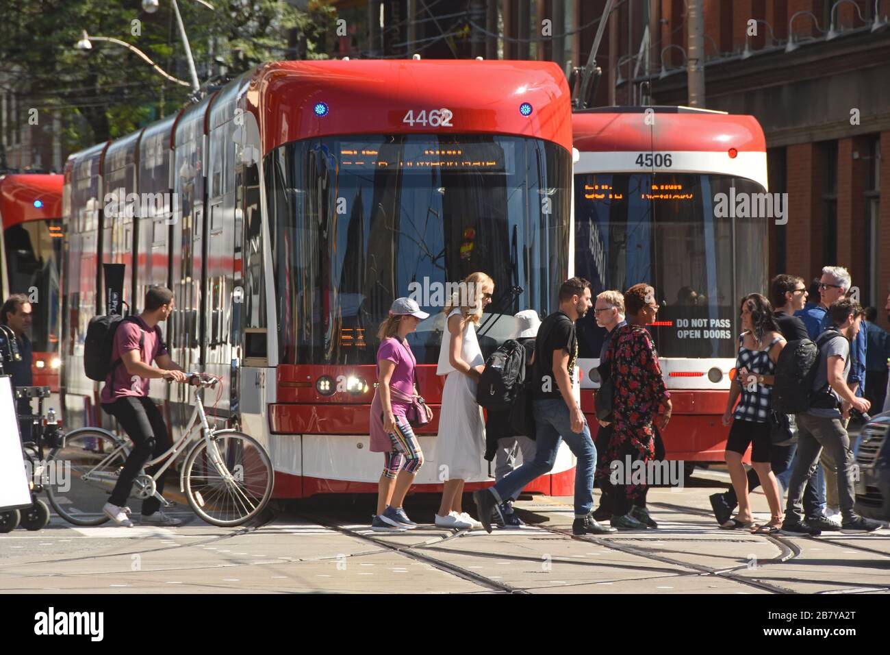 Downtown toronto streetcar hi-res stock photography and images - Alamy