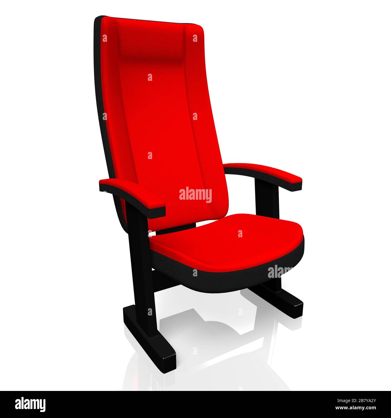 3D movie theater seat Stock Photo - Alamy