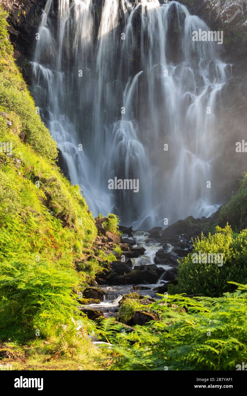 Clashnessie waterfall, scotland hi-res stock photography and images - Alamy
