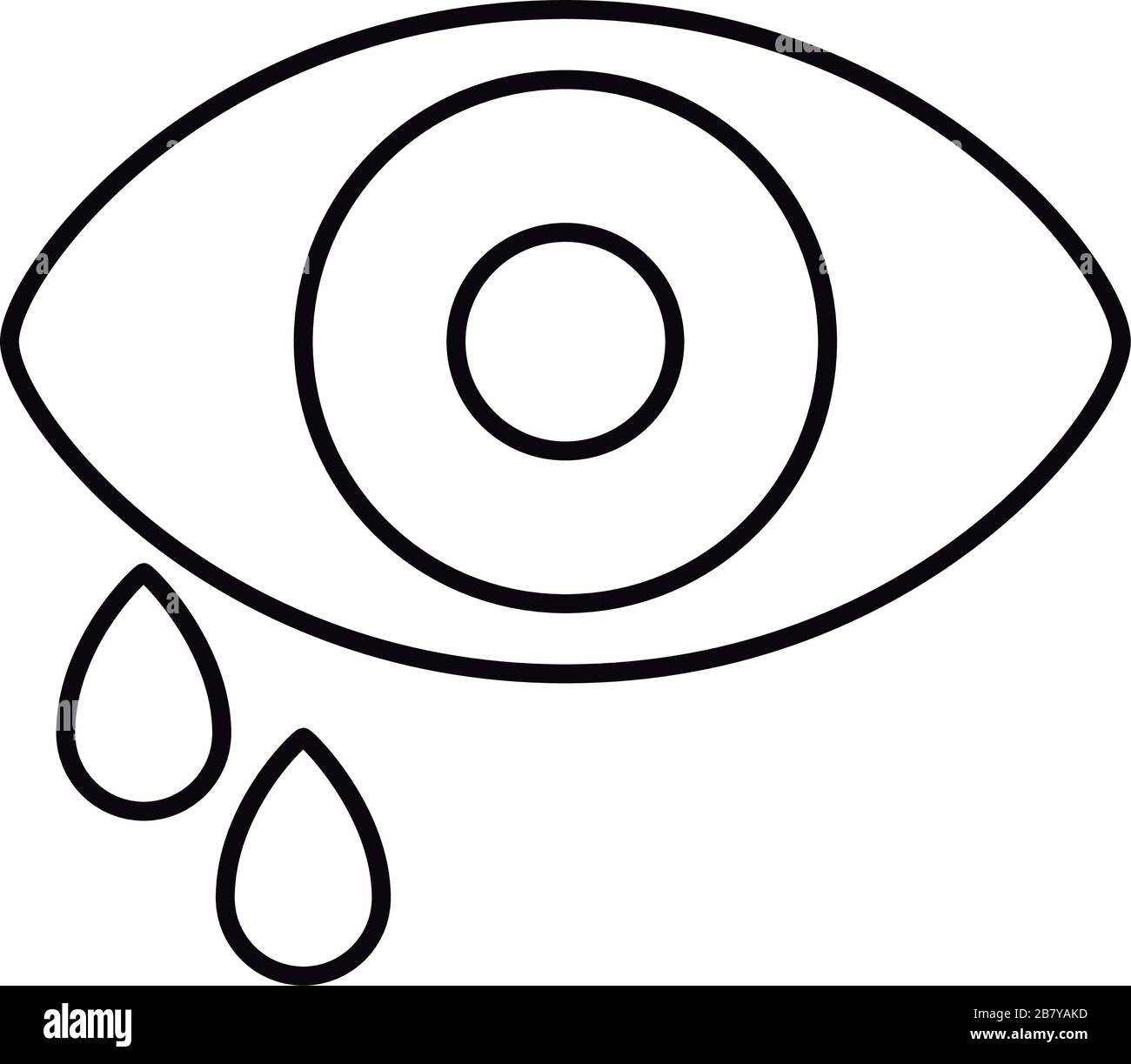 Person eye iris light close up Stock Vector Images - Alamy