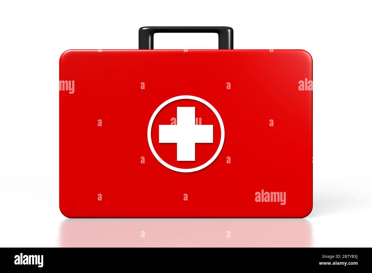 Red medical bag Stock Photo - Alamy