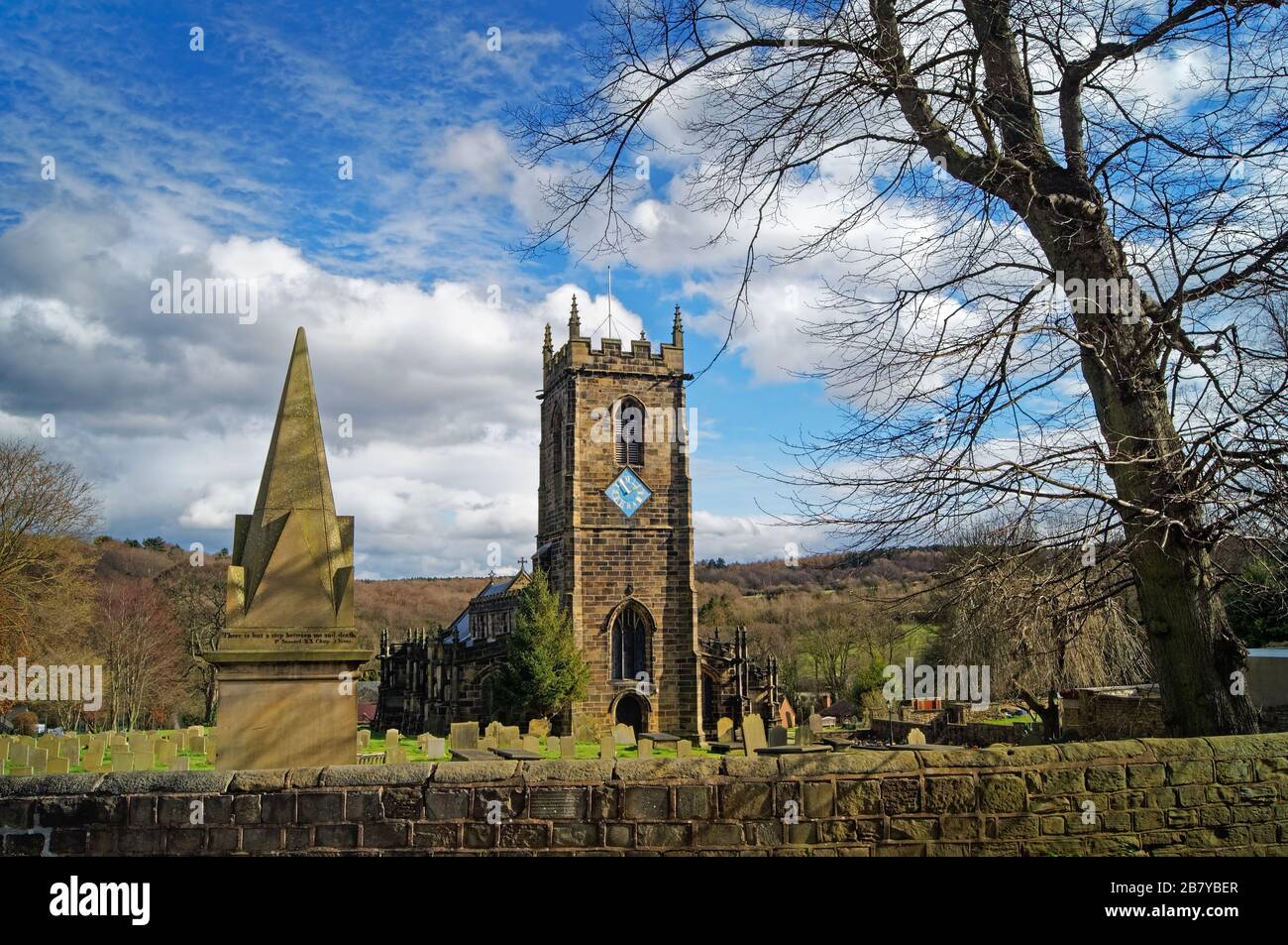 Grade i listed 12th century all saints church building hi-res stock ...