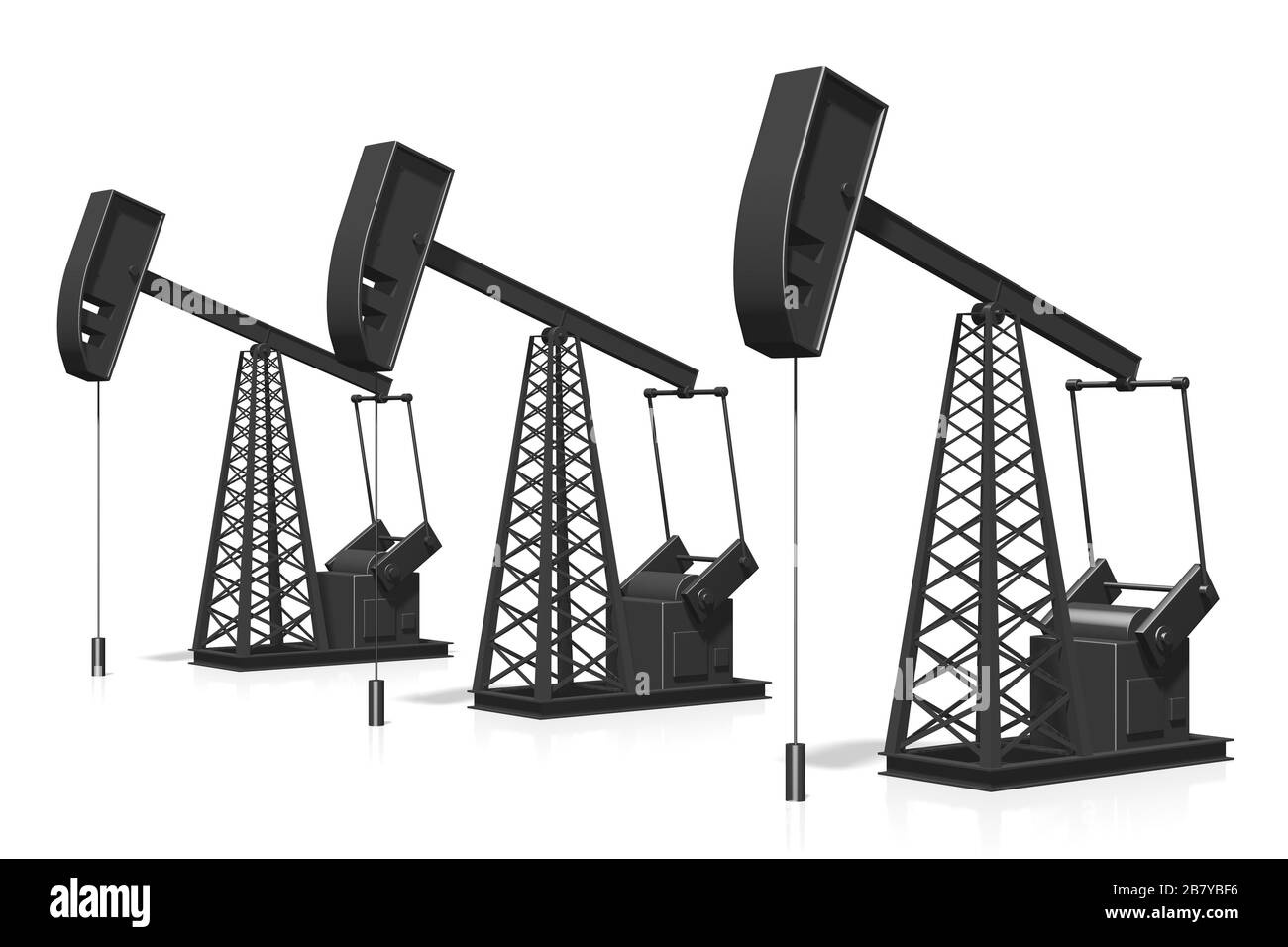 Extraction of petroleum Black and White Stock Photos & Images - Alamy