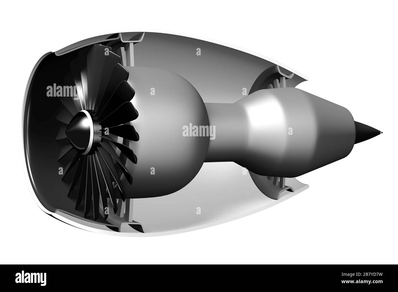 Jet Engine Cross Section High Resolution Stock Photography and Images ...