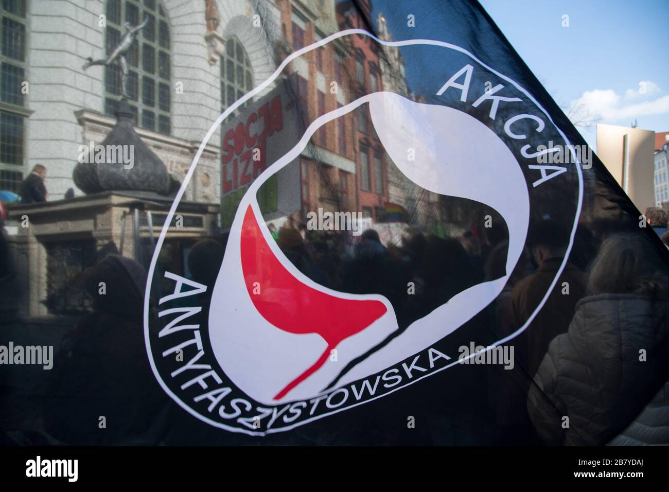 Antifa symbol hi-res stock photography and images - Alamy