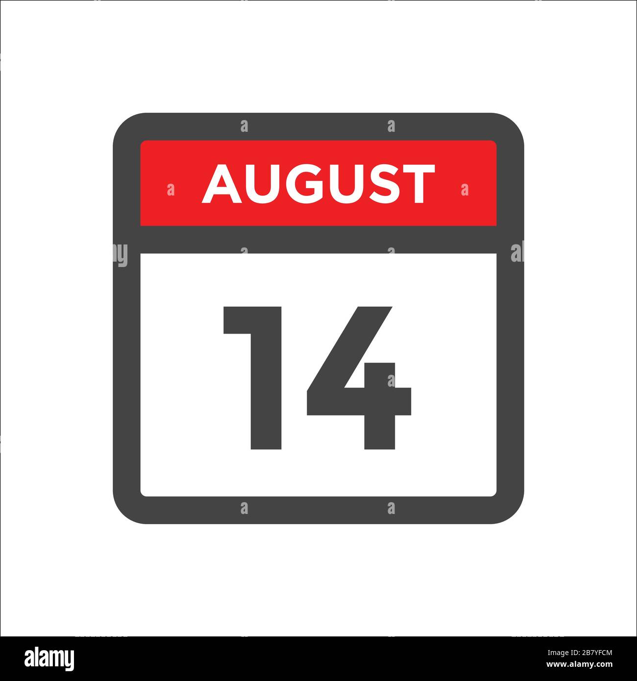 August Month Icon