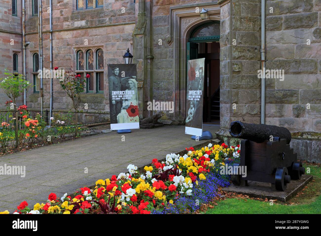 Mclean Museum, Greenock, Inverclyde, Scotland, United Kingdom Stock ...
