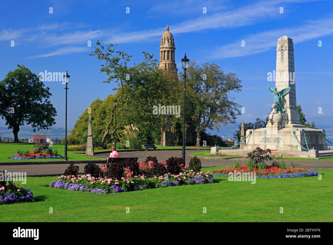 Greenock victoria tower inverclyde hi-res stock photography and images ...