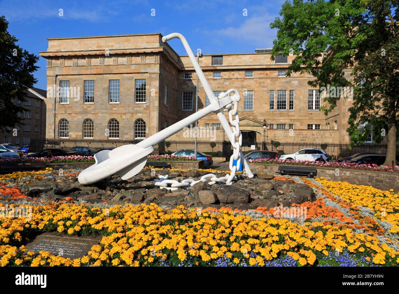 Customs House, Greenock, Inverclyde, Scotland, United Kingdom Stock ...