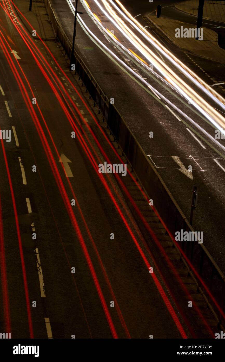 Road arrow light hi-res stock photography and images - Alamy