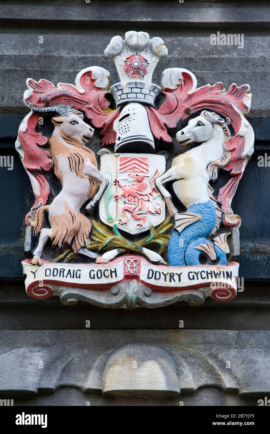 The city arms cardiff hi-res stock photography and images - Alamy