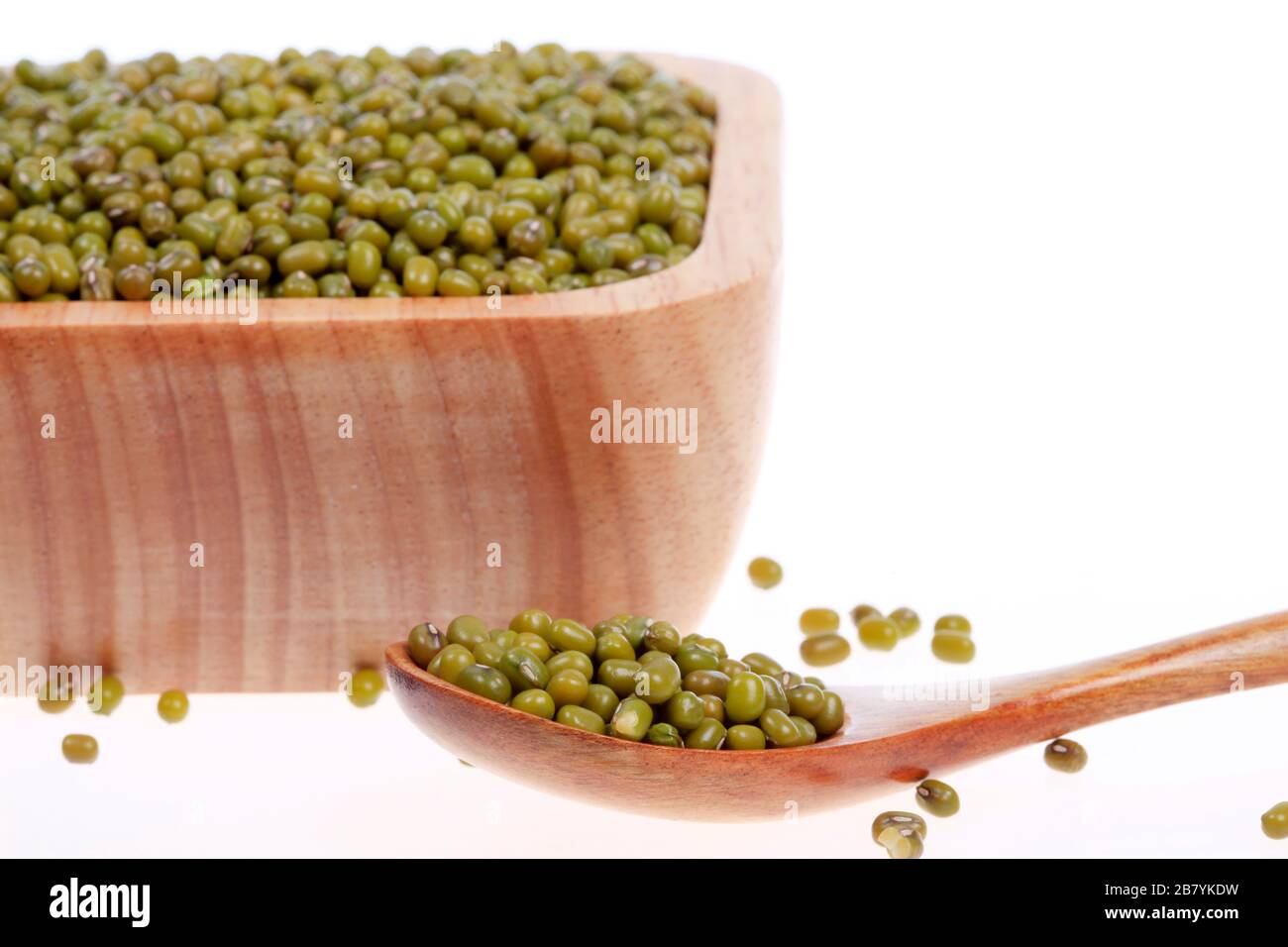 mung beans，Close-up, studio shot Stock Photo - Alamy