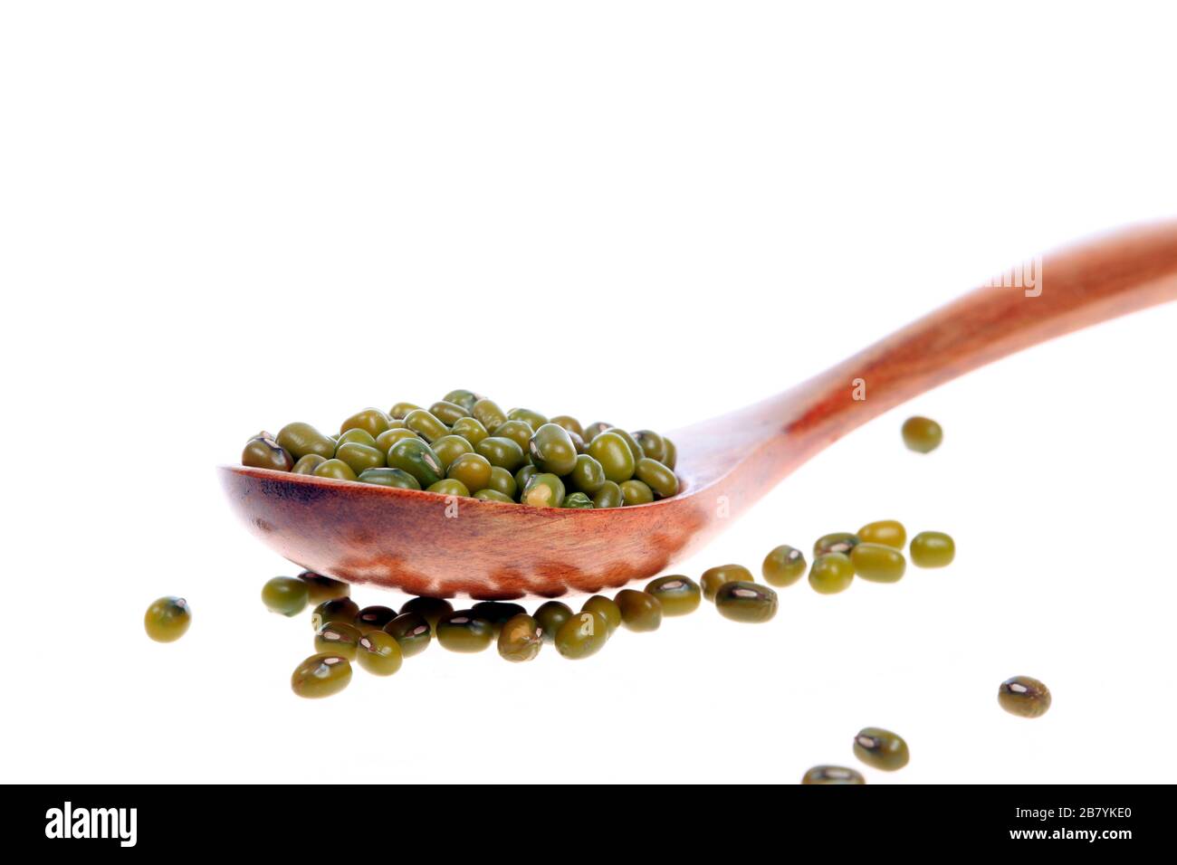 mung beans，Close-up, studio shot Stock Photo - Alamy