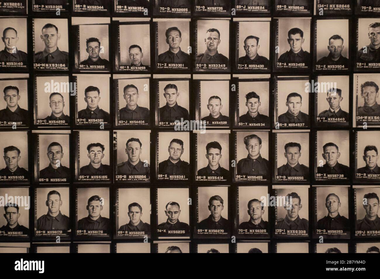 Photographs of some of the soldiers who died on Sandakan death marches ...