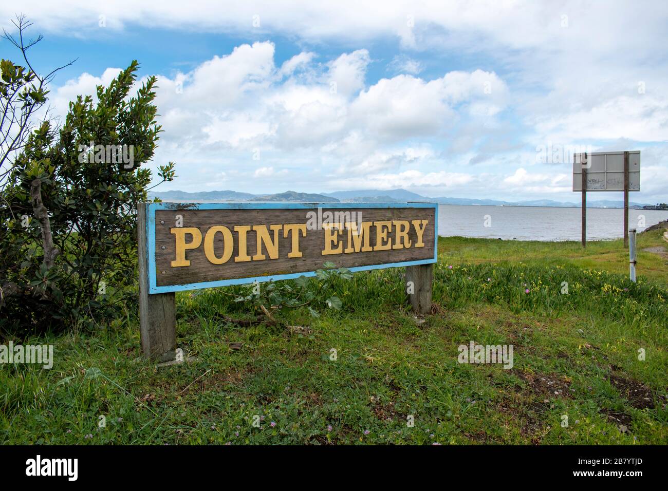 Point Emery is a small park that extends into the bay in Emeryville, CA ...