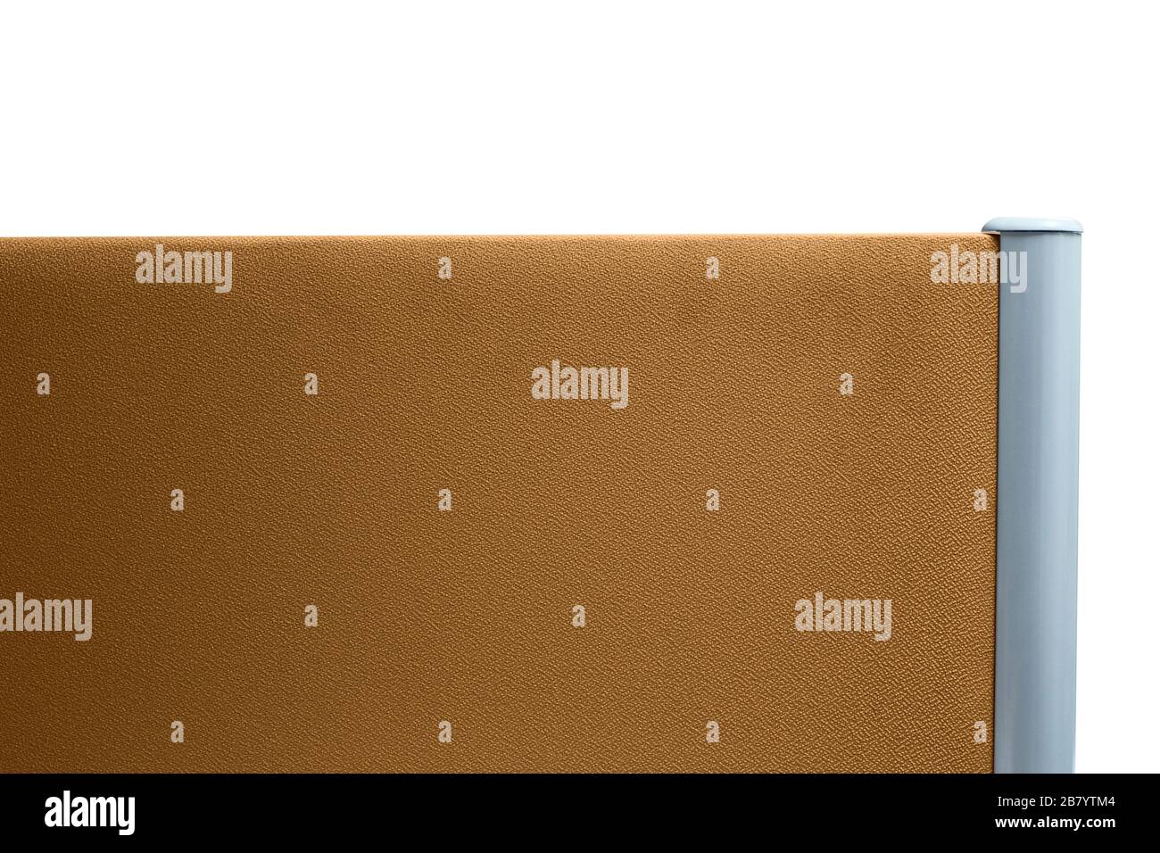 partition office brown color isolated on white background Stock Photo ...