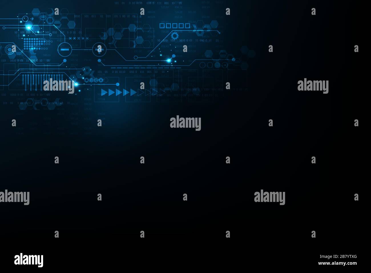 Abstract background vector about complex digital work Stock Vector ...
