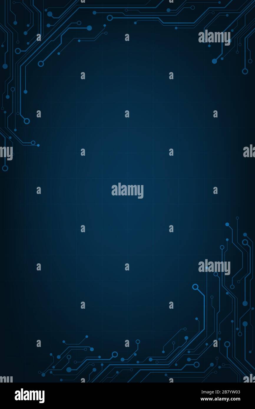 Vector technology in electronic circuit design Stock Vector Image & Art - Alamy