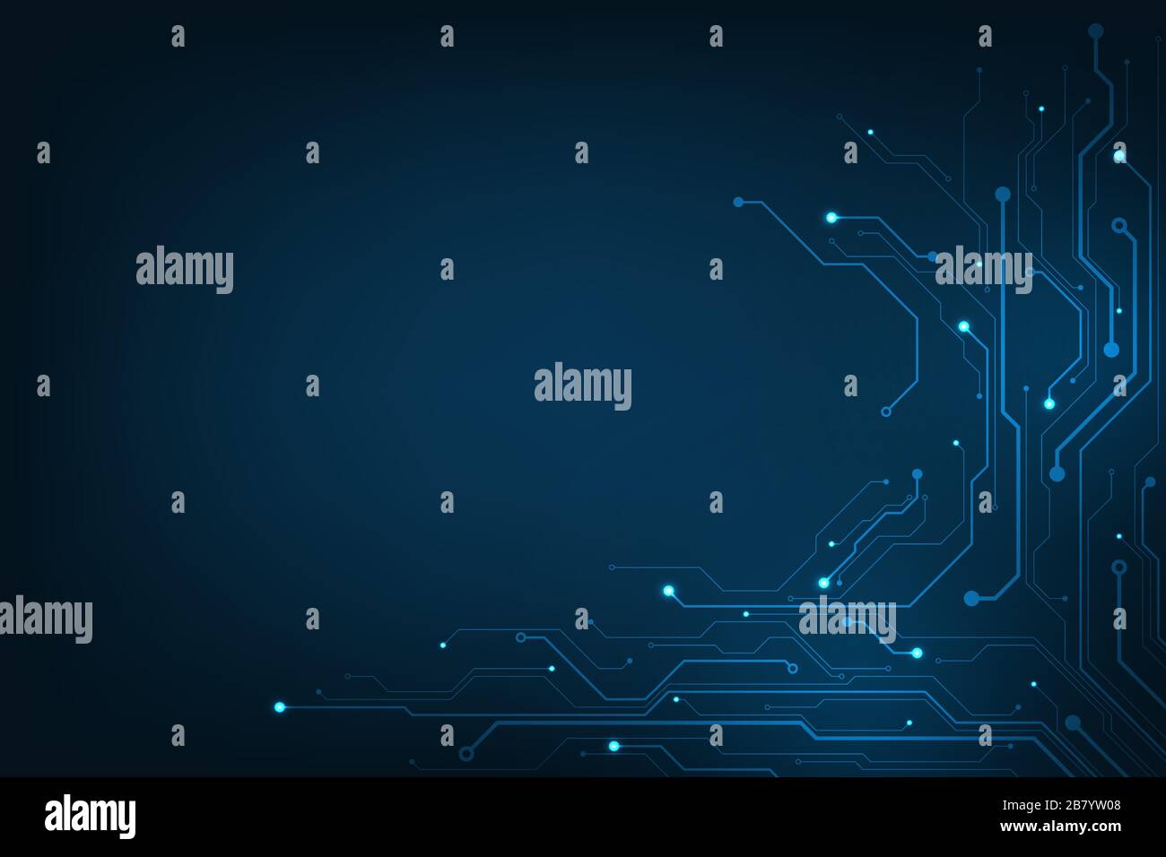 Vector technology in electronic circuit design Stock Vector Image & Art ...