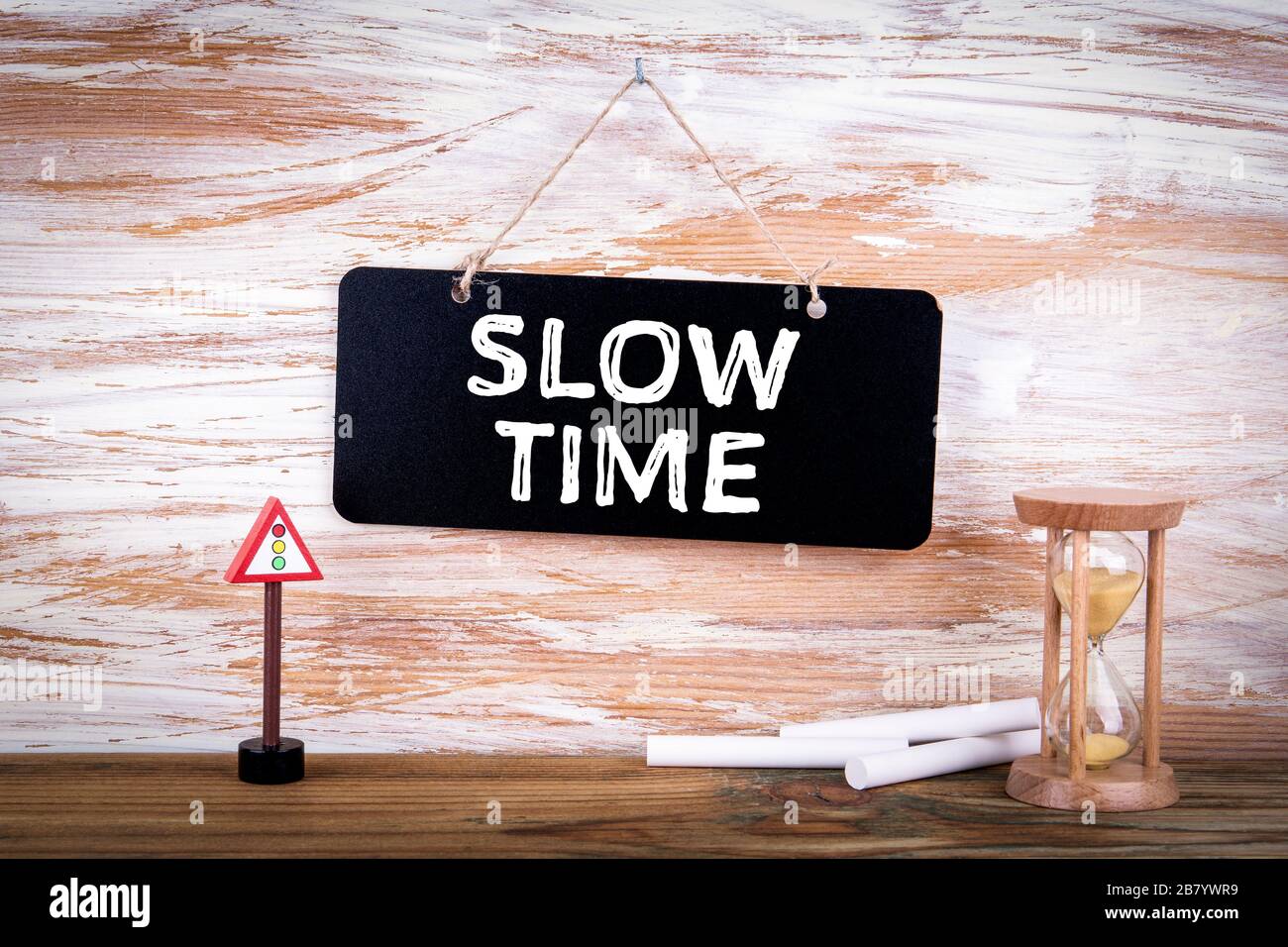 Slow Time. Management, Plan, Opportunities and Business Concept ...