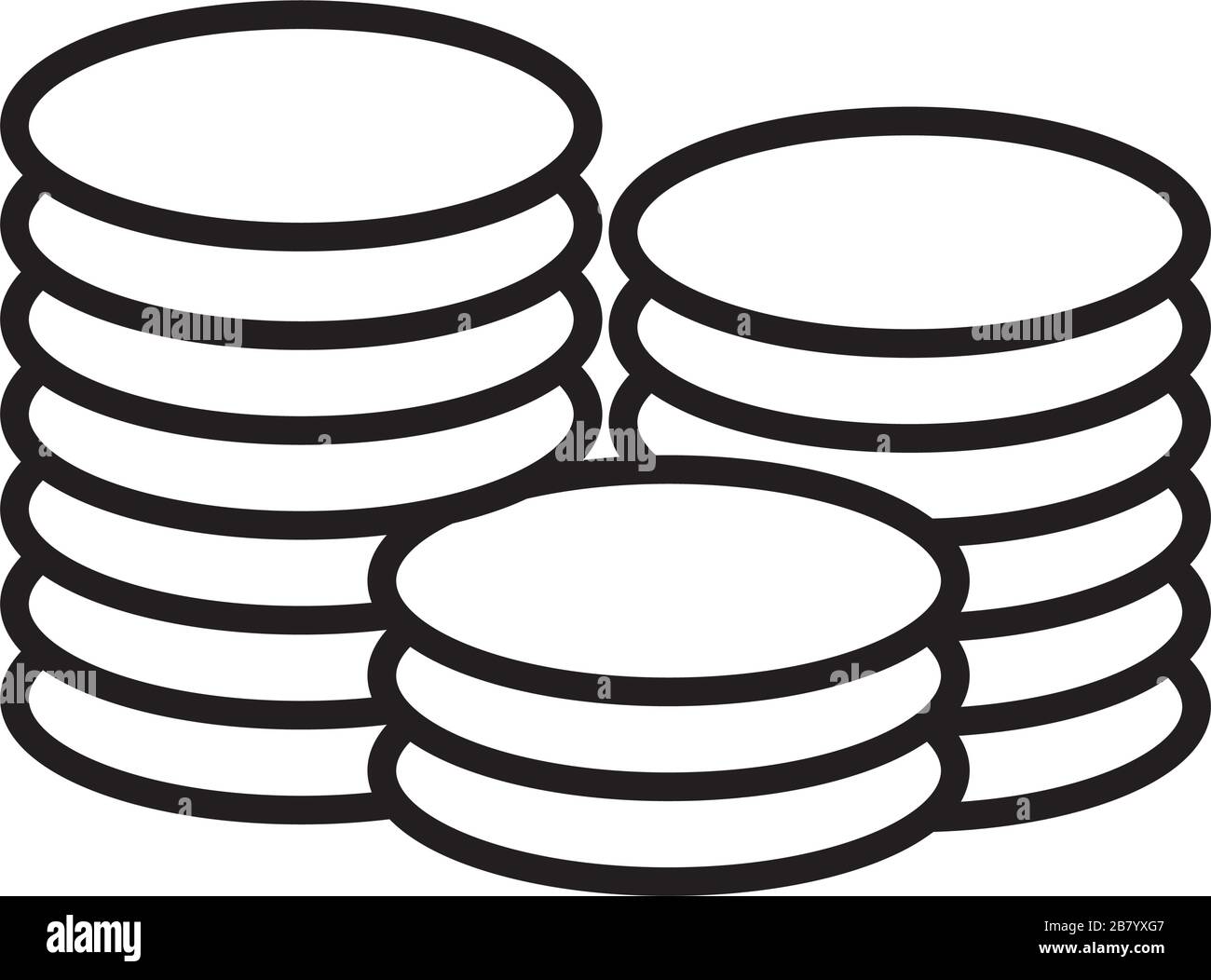 pile coins money dollars line style Stock Vector Image & Art - Alamy pile coins money dollars line style Stock Vector Image & Art - Alamy