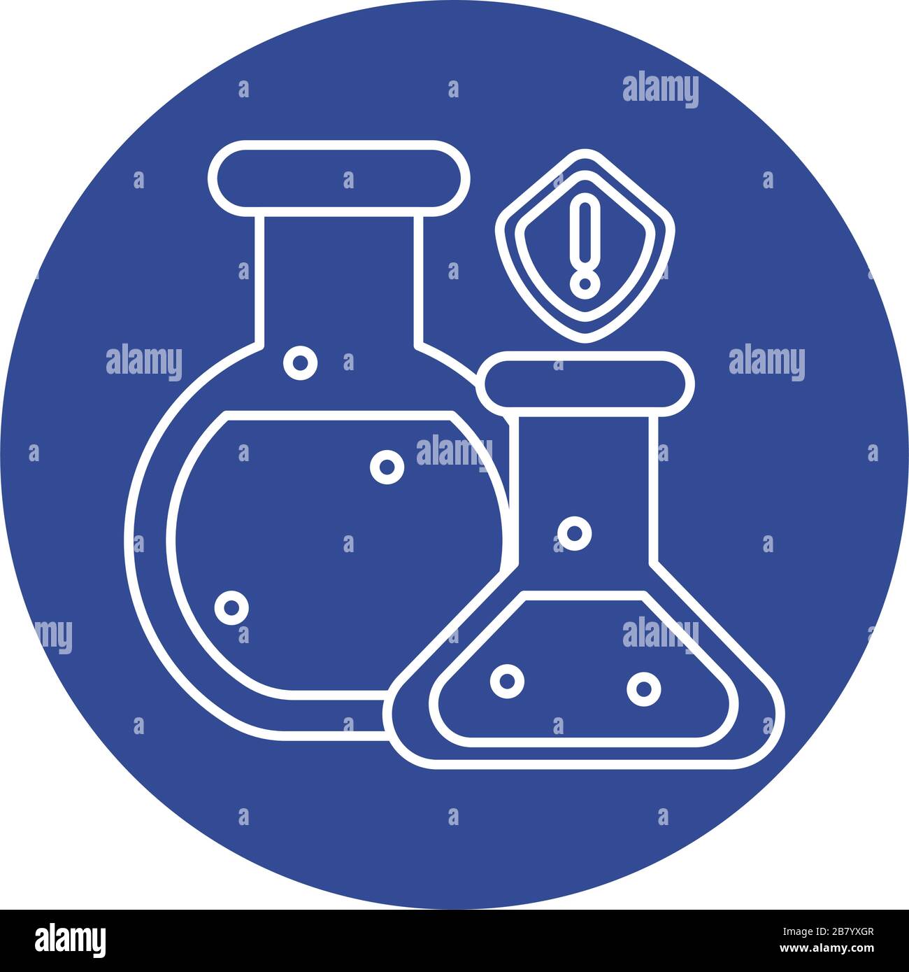 Test tubes pipette icon hi-res stock photography and images - Alamy