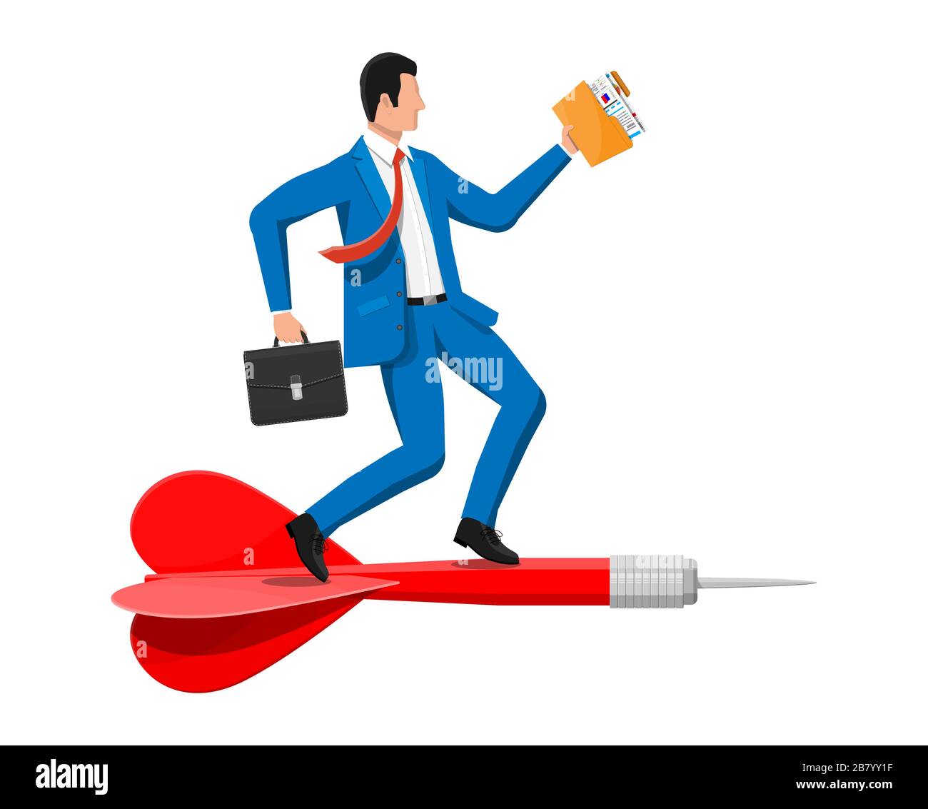 Manager aim target icon Cut Out Stock Images & Pictures - Alamy