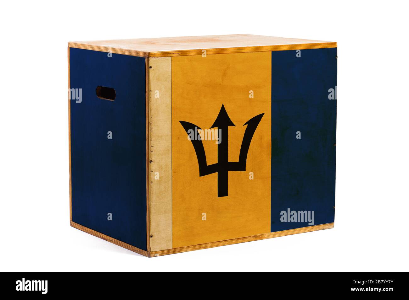 A wooden box for reliable shipment of various goods and cargo with the ...