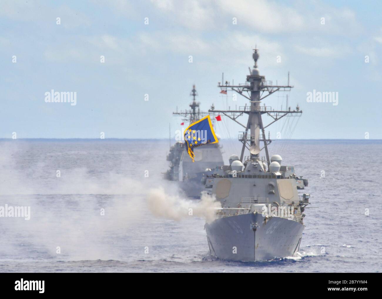 PHILIPPINE SEA (March 17, 2020) Arleigh Burke-class guided-missile ...
