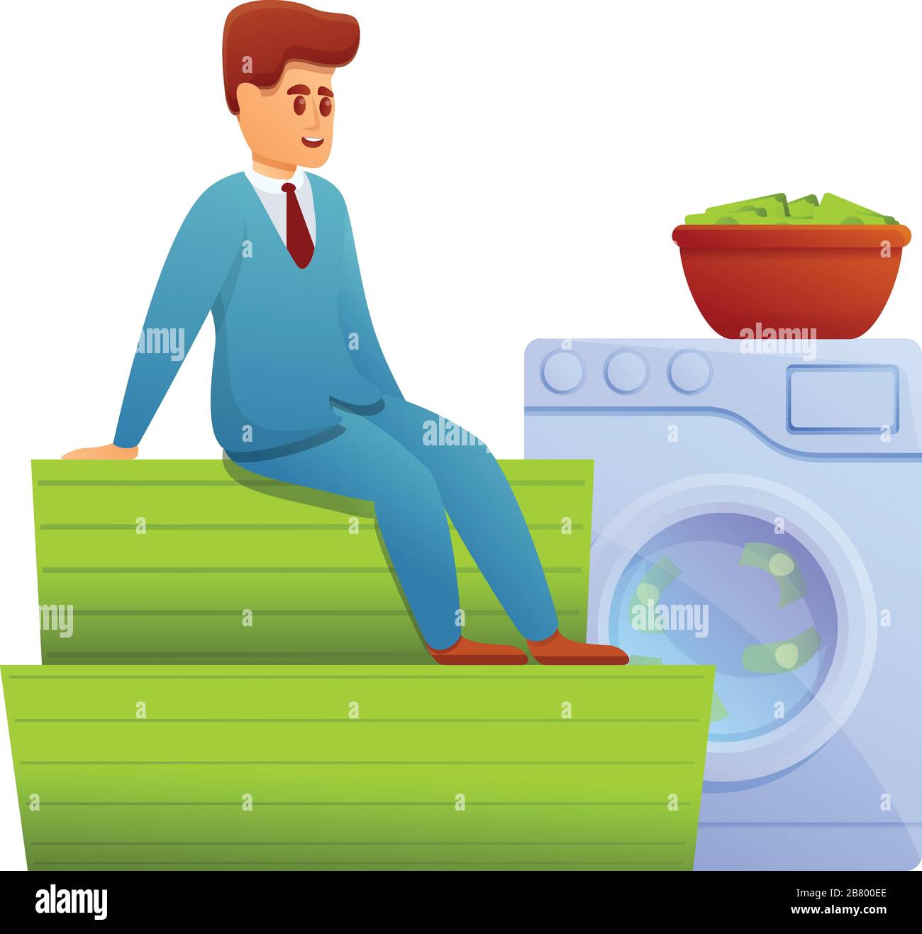Laundering money icon. Cartoon of laundering money vector icon for web ...