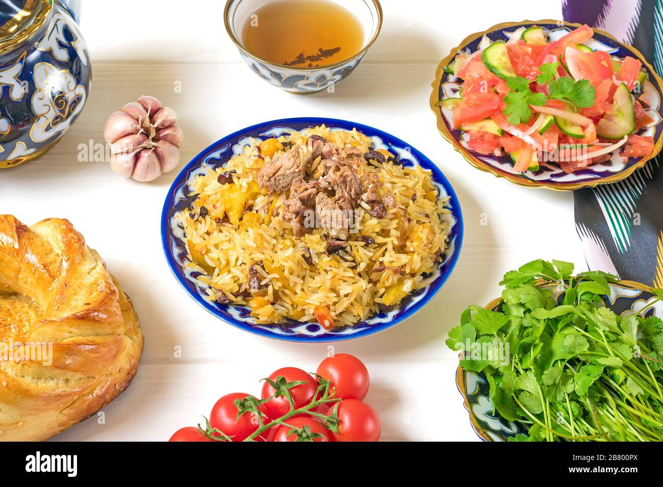 National food in uzbekistan traditional hi-res stock photography and ...