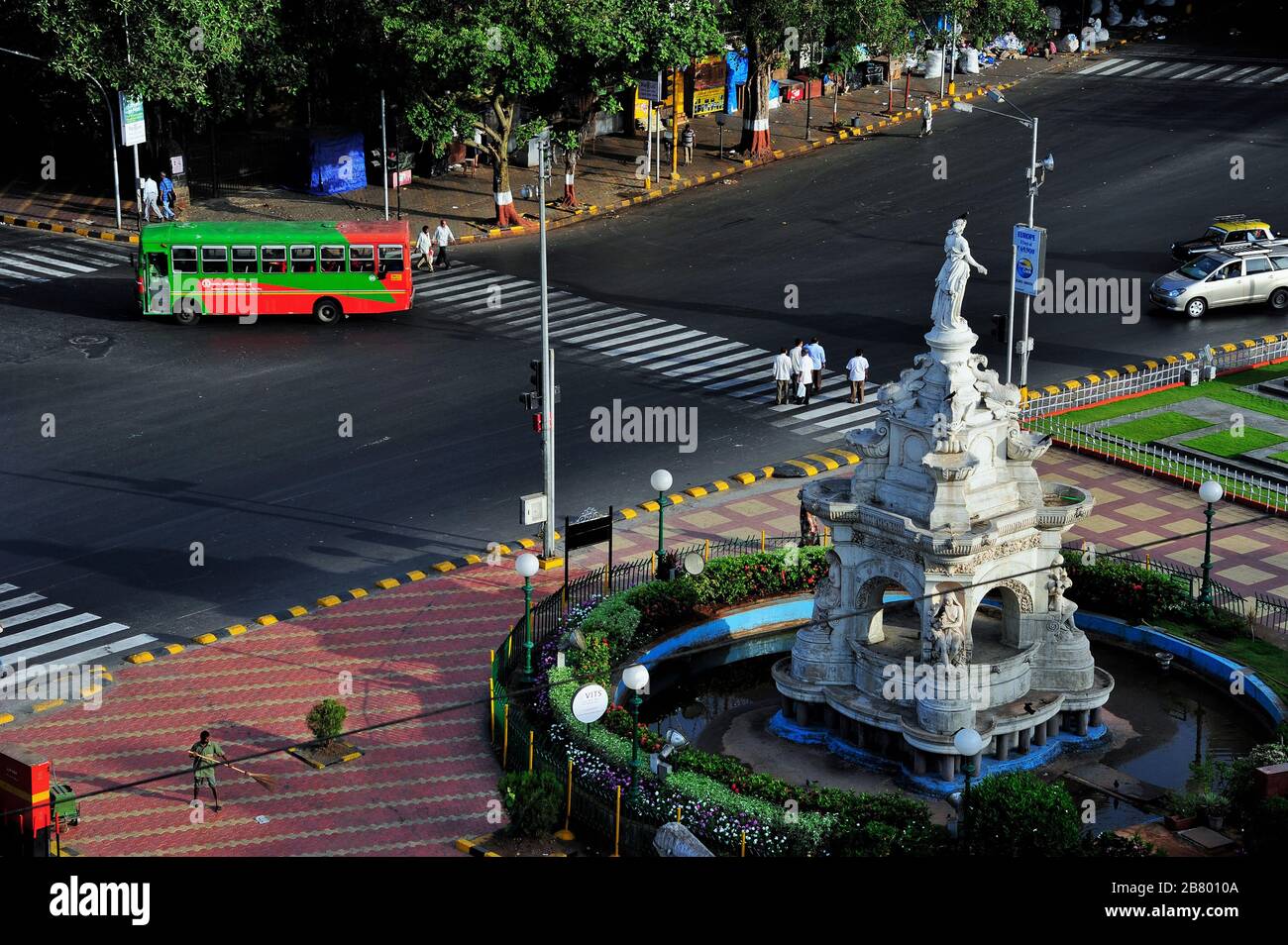 Flora Fountain, Hutatma Chowk, Bombay, Mumbai, Maharashtra, India, Asia ...