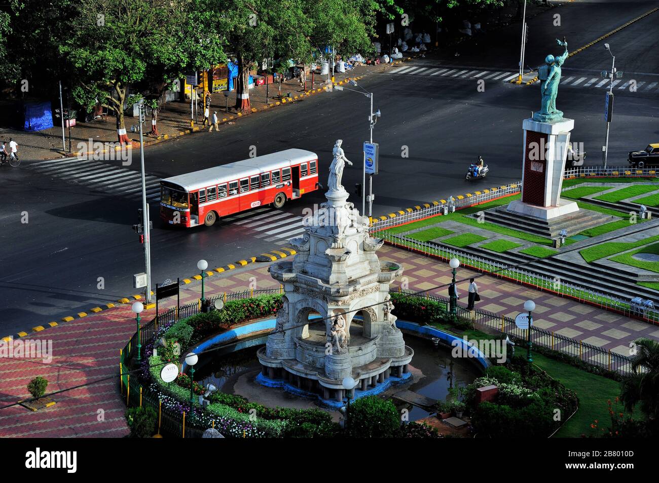Flora Fountain, Hutatma Chowk, Bombay, Mumbai, Maharashtra, India, Asia ...