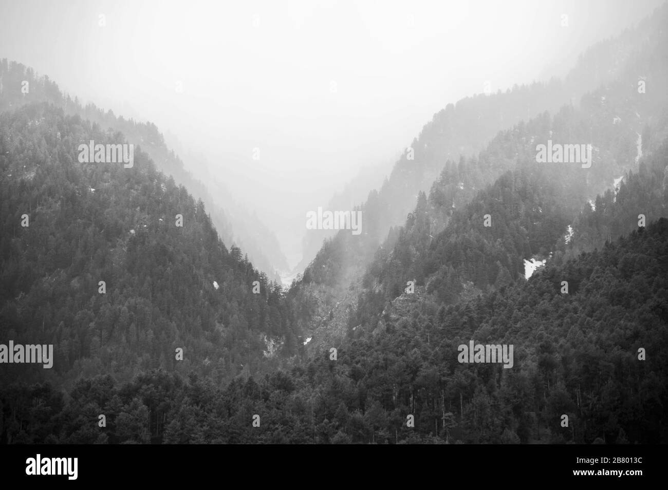 Lidder valley, Pahalgam, Kashmir, Jammu and Kashmir, India, Asia Stock ...