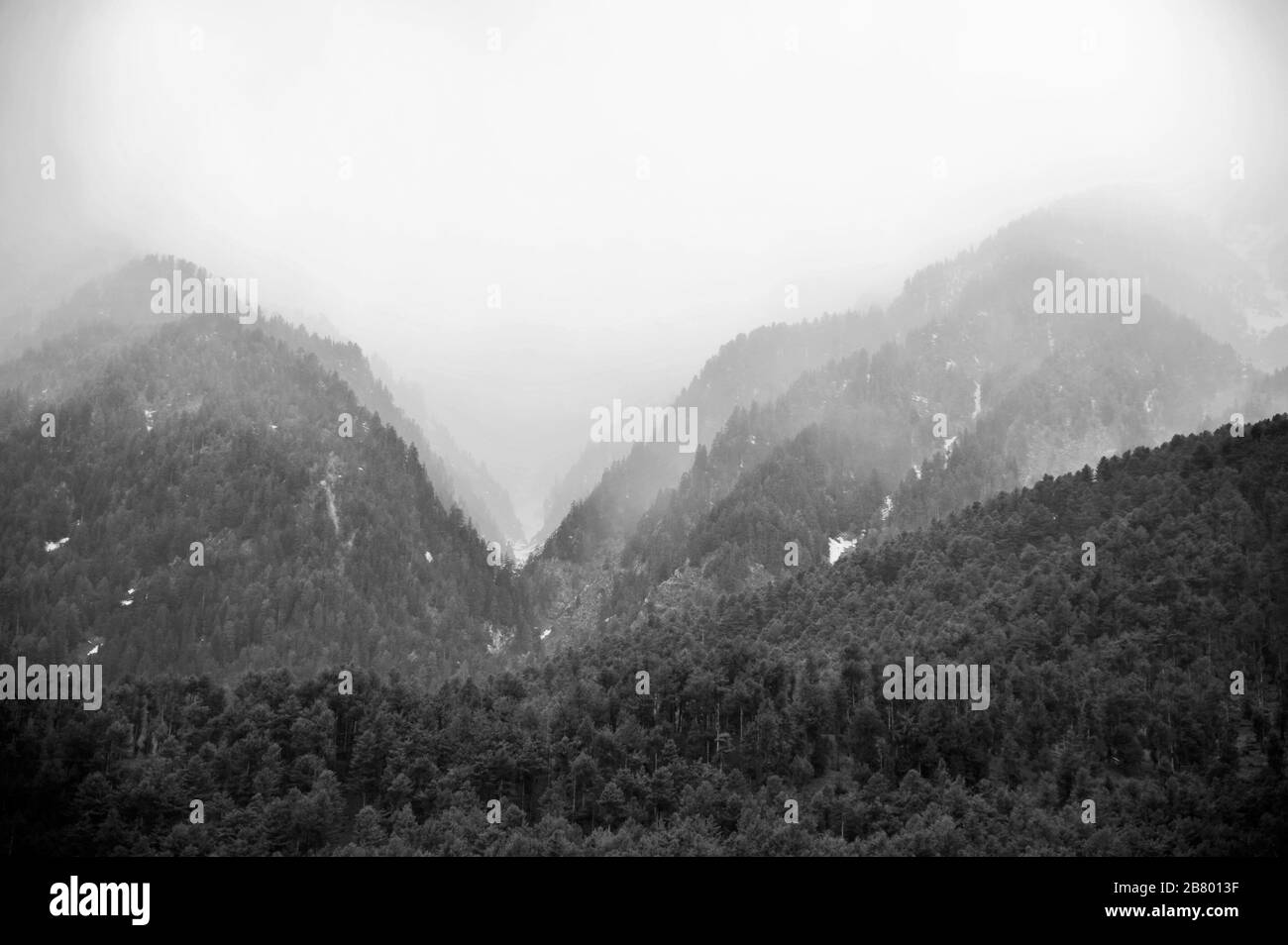 Lidder valley, Pahalgam, Kashmir, Jammu and Kashmir, India, Asia Stock ...