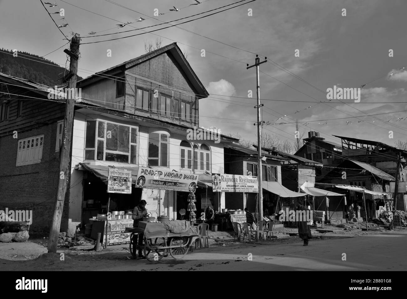 Peoples restaurant Black and White Stock Photos & Images - Alamy