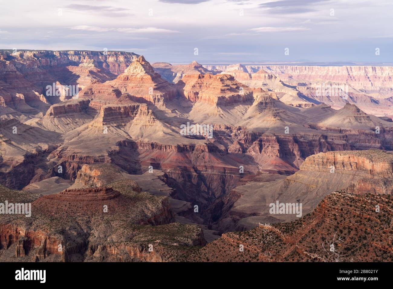 South rim of Grand Canyon in Arizona USA Stock Photo - Alamy