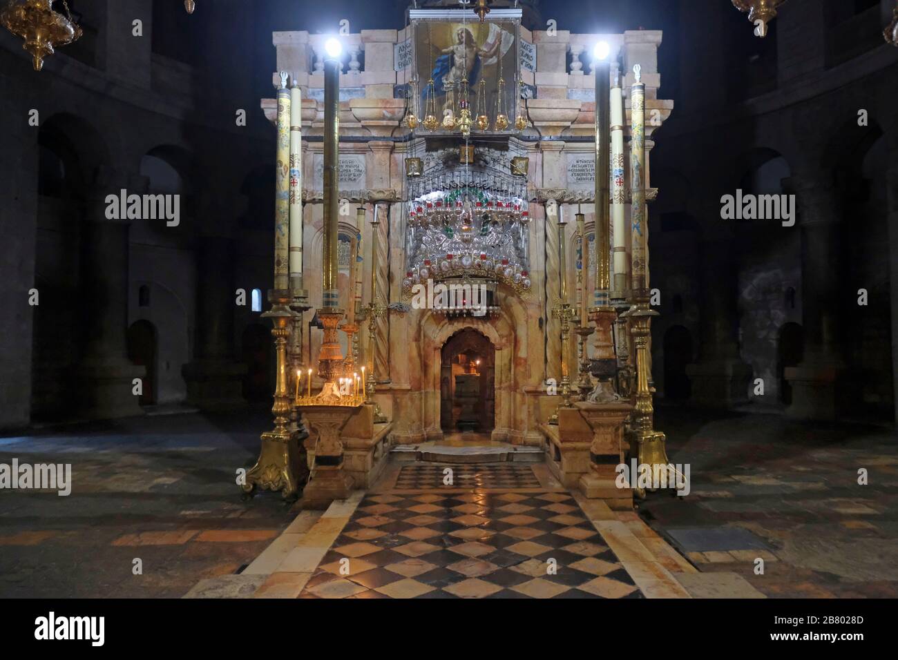 Aedicula church jerusalem hi-res stock photography and images - Alamy