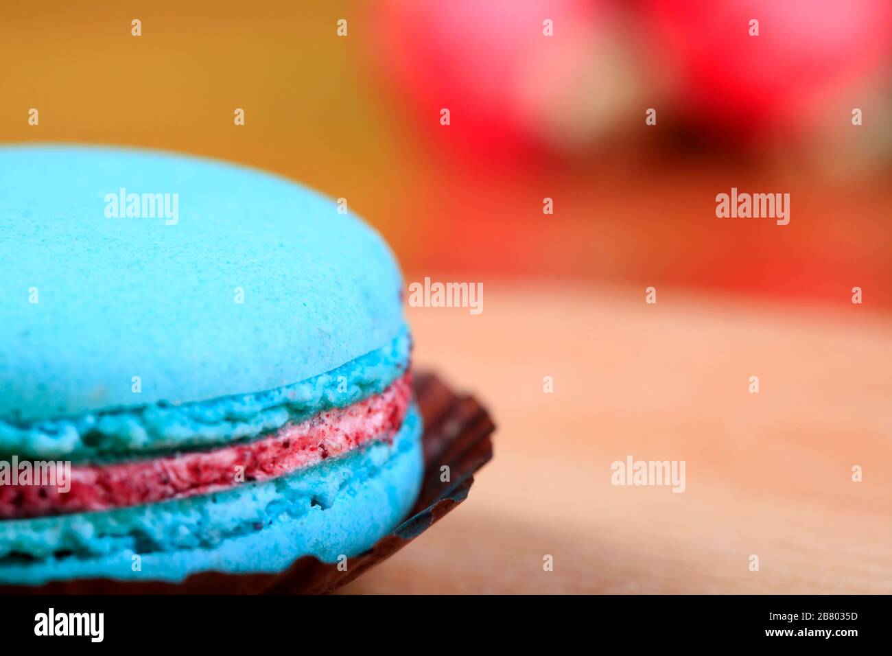 The macarons，Close-up, studio shot Stock Photo - Alamy