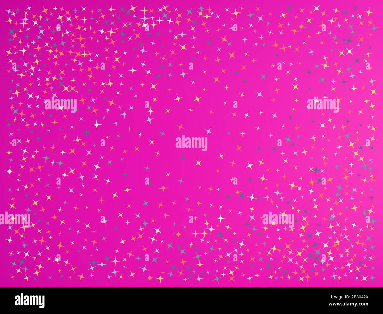 Pink color background. Stars confetti. Common colorific theme. Stars ...