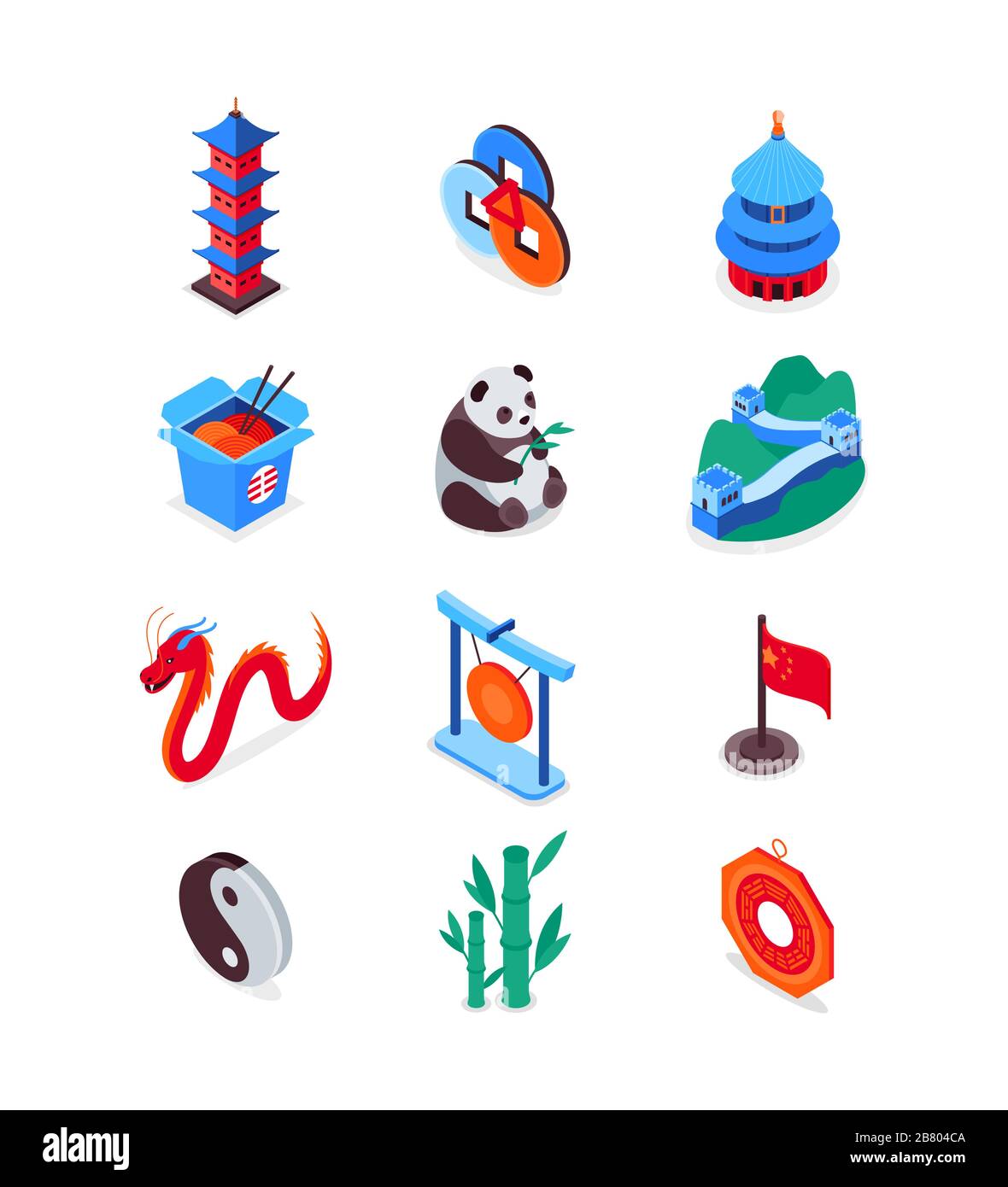 Great wall china vector icon hi-res stock photography and images - Alamy