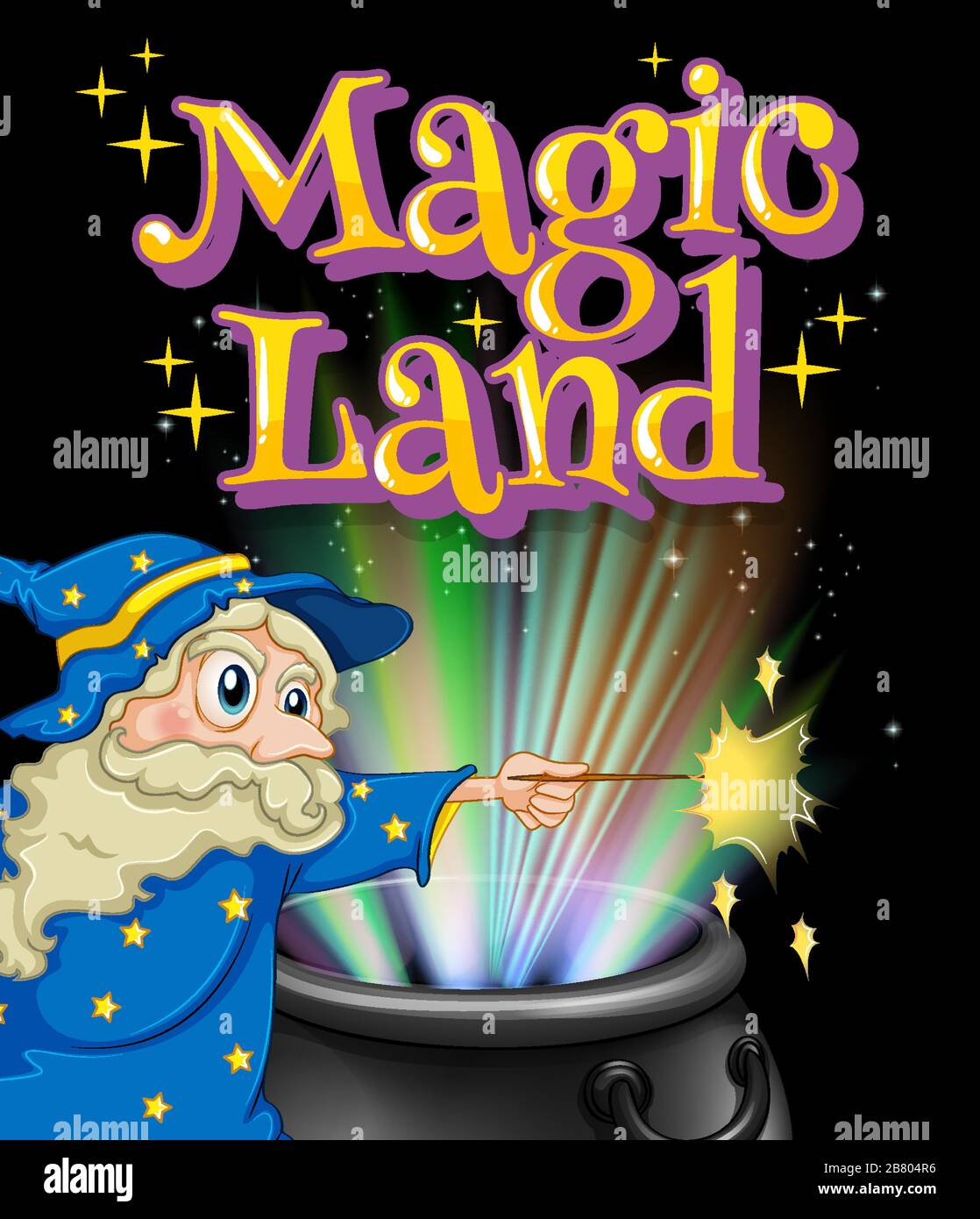 Word Wizard Clipart