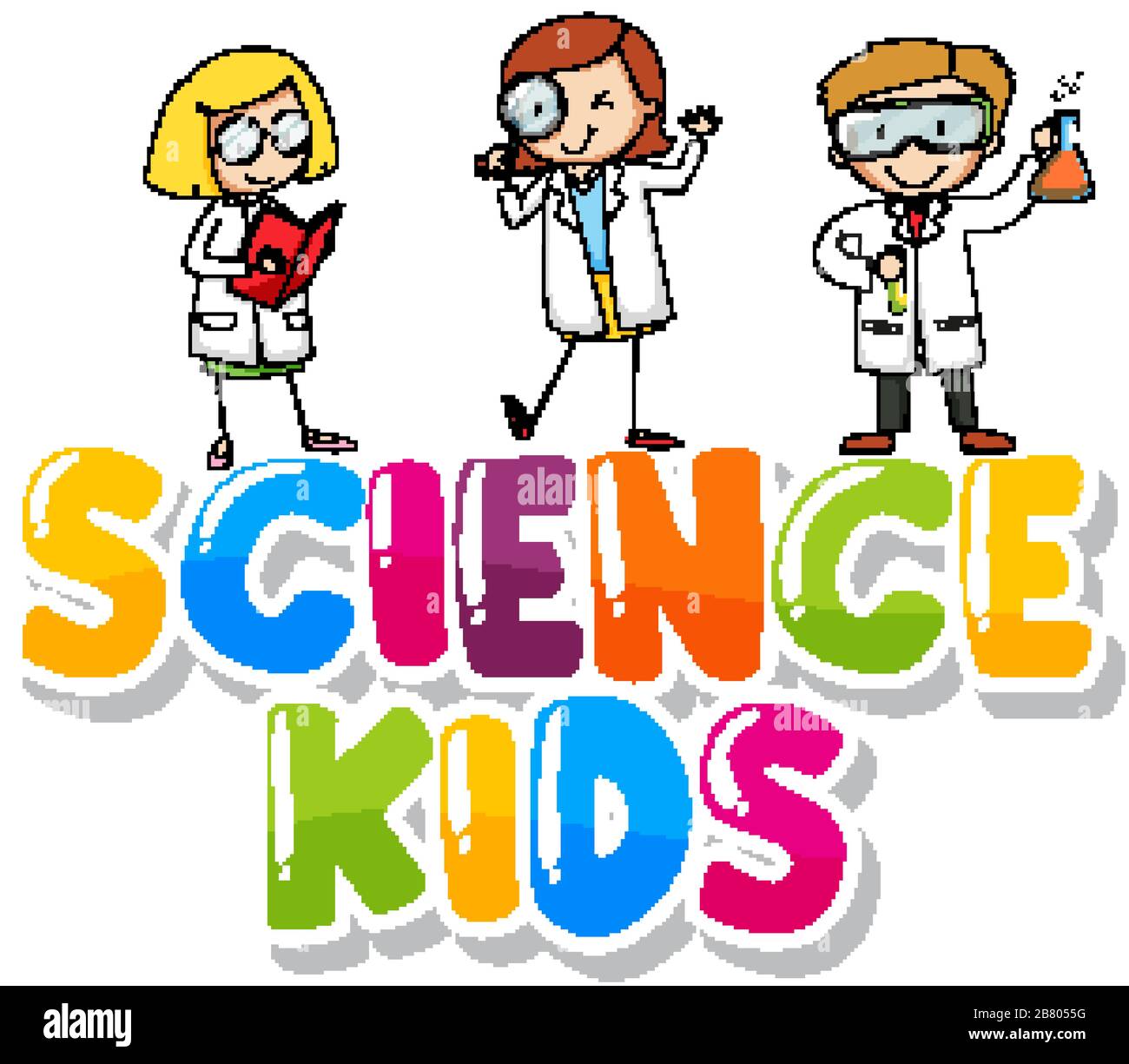 Science Logo Design For Kids
