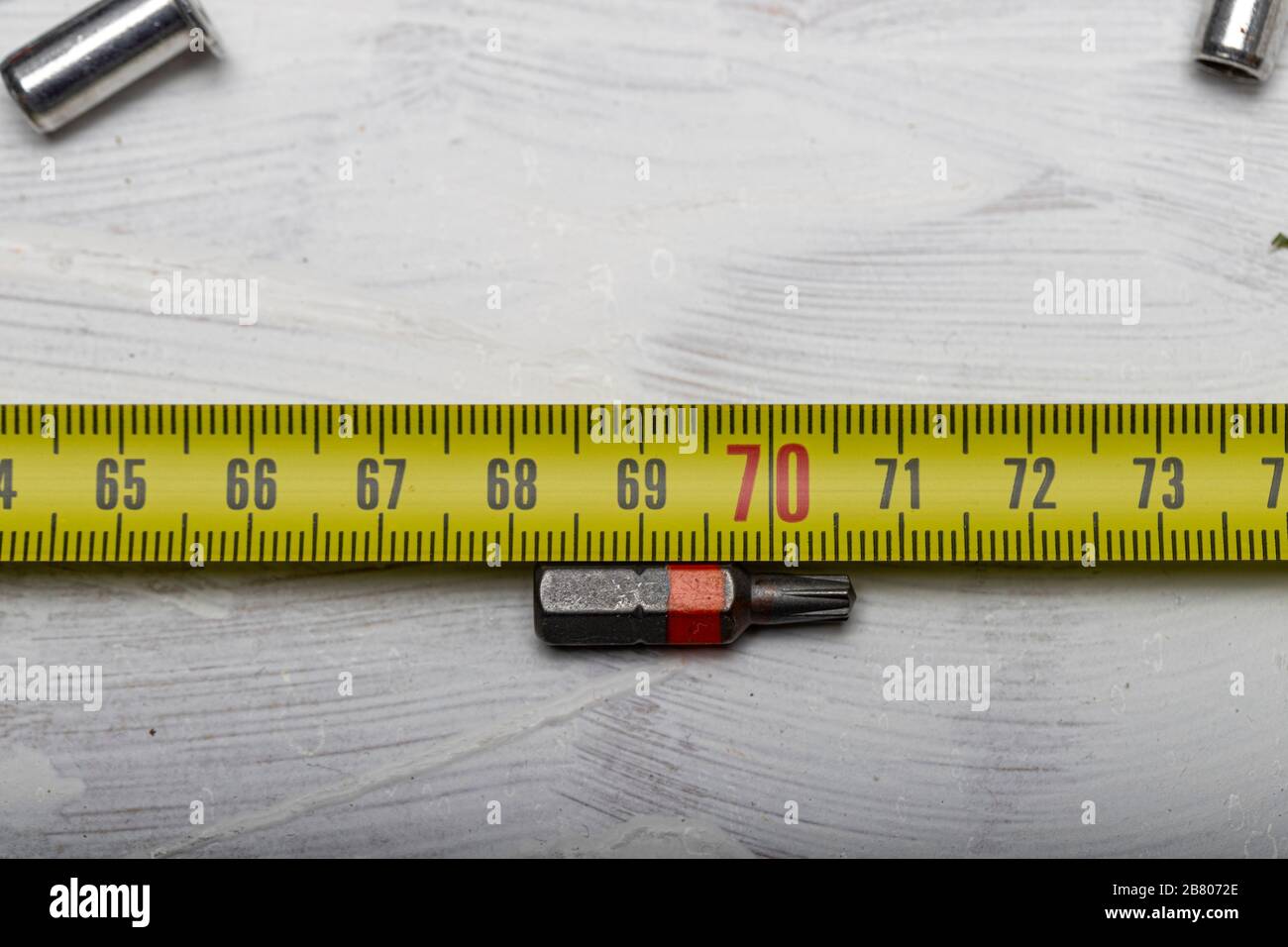 Set of tools with negative space and background for advertising Stock ...