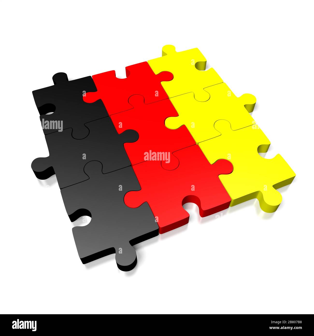 3D puzzles - Belgian flag Stock Photo - Alamy