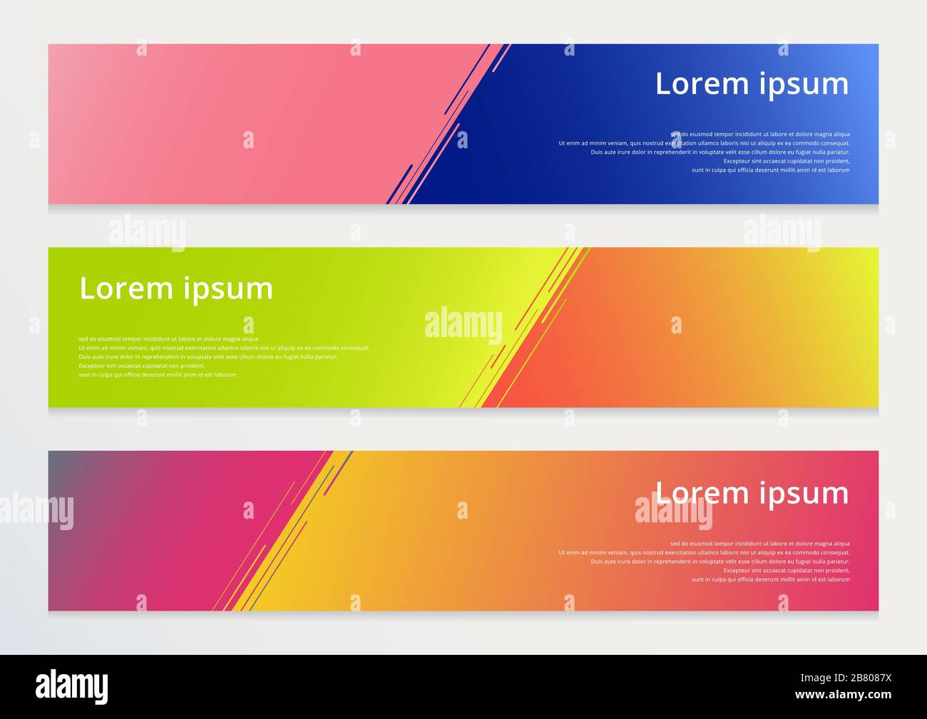 Horizontal Banner Design Sample