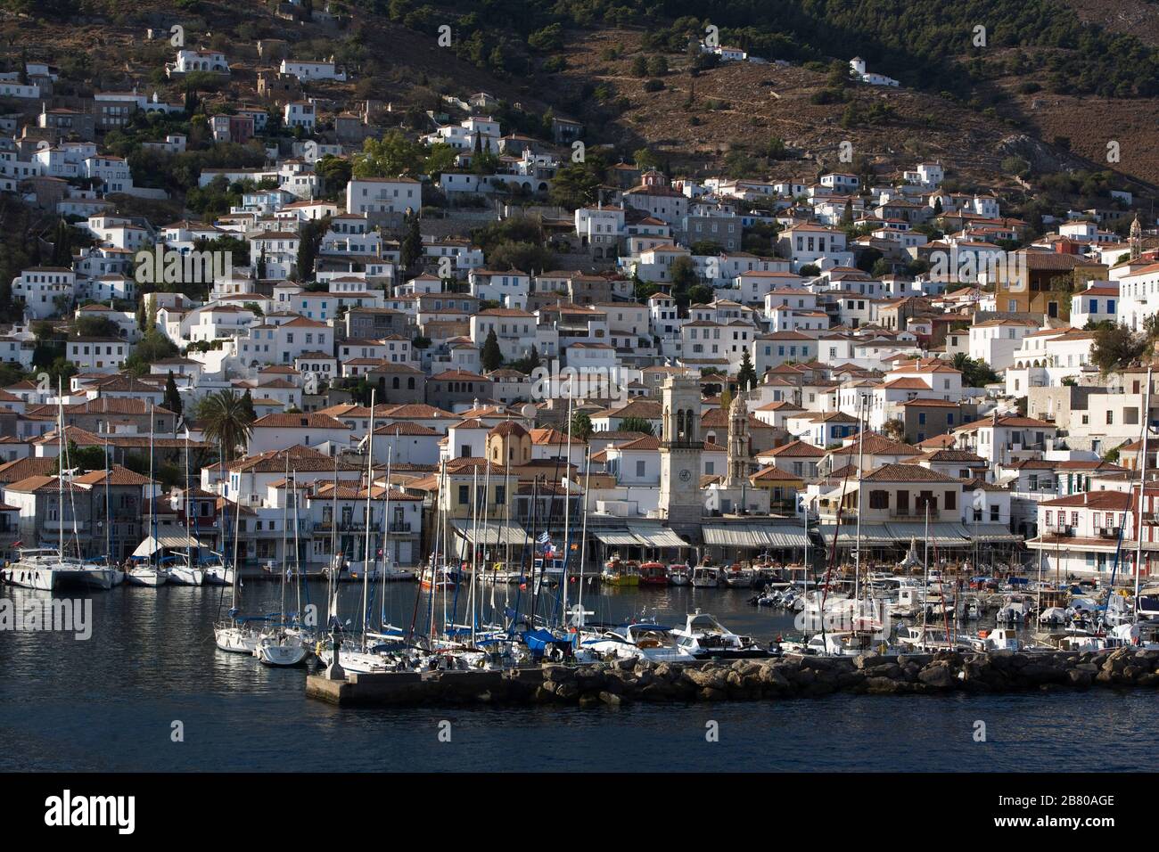 A port of saronic islands hi-res stock photography and images - Alamy