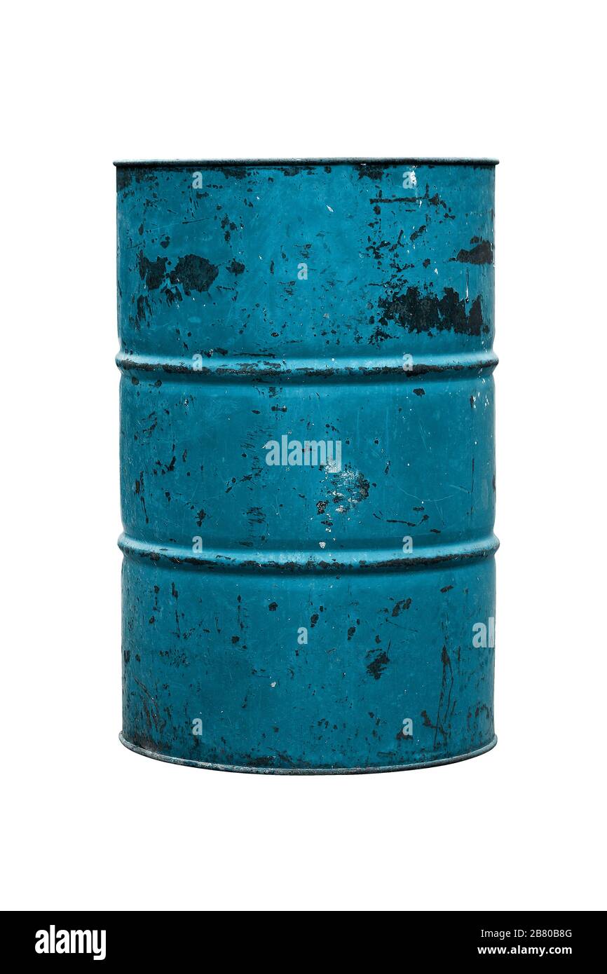 Blue Oil Drum Texture